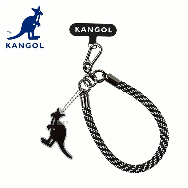 🔜 快速出貨 KANGOL 英國 袋鼠 手腕手機掛繩 【66258863】 配件周邊 吊飾 鑰匙圈 | LINE 禮物