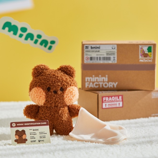 【LINE FRIENDS】minini系列bnini絨毛玩偶 | LINE 禮物