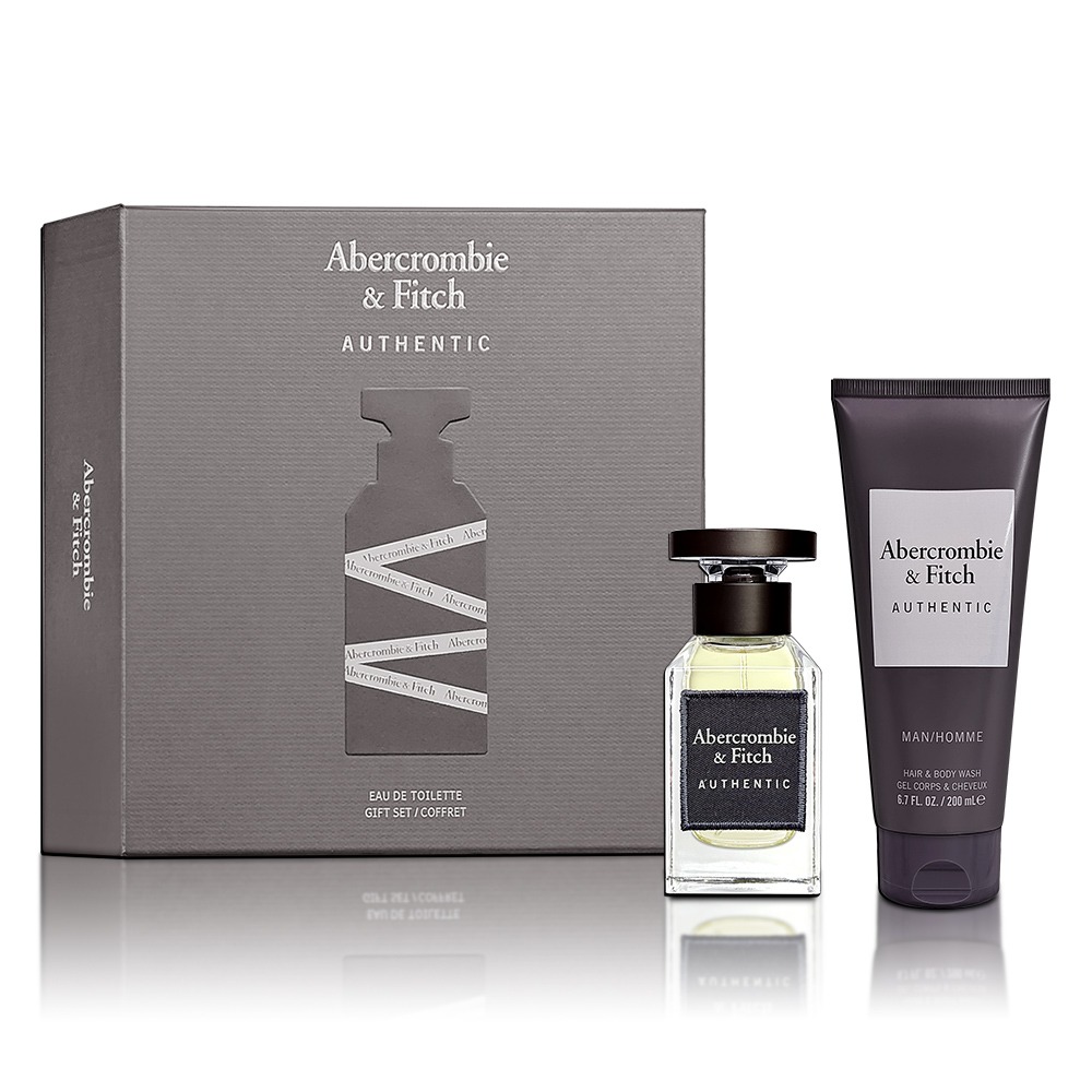 【Abercrombie & Fitch】A&F 真我男性淡香水假期禮盒(淡香水50ML+髮浴乳200ML) | LINE 禮物