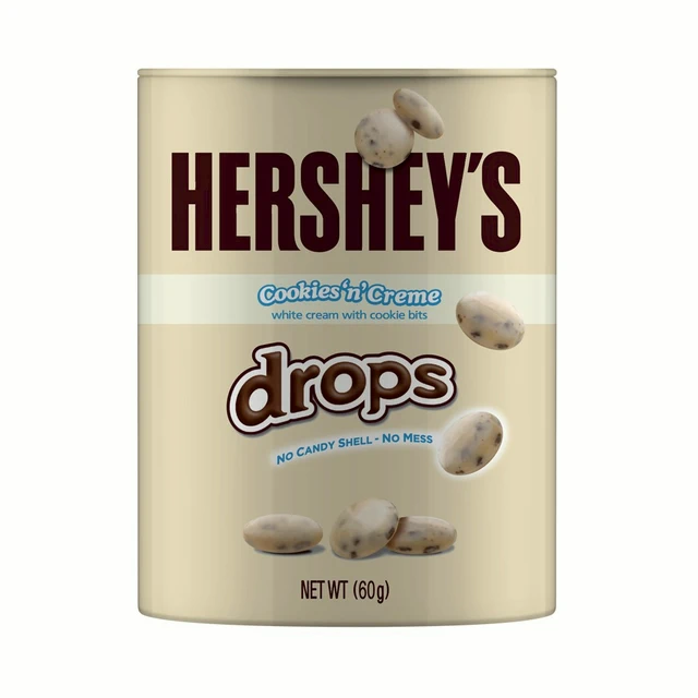 Y2K經典風格屬於你｜復刻DROPS鐵盒 【Hershey's】好時Drops系列巧克力2件組 | LINE 禮物