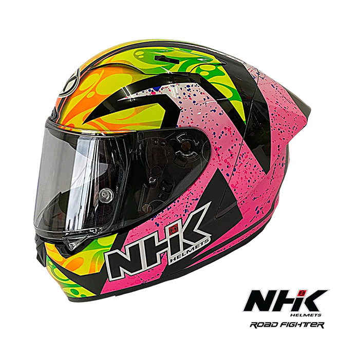 【NHK】GP-R Tech ABS KA17 #3 黑粉(全罩式安全帽│機車│內襯│透明鏡片│輕量款) 正原廠公司貨 | LINE 禮物