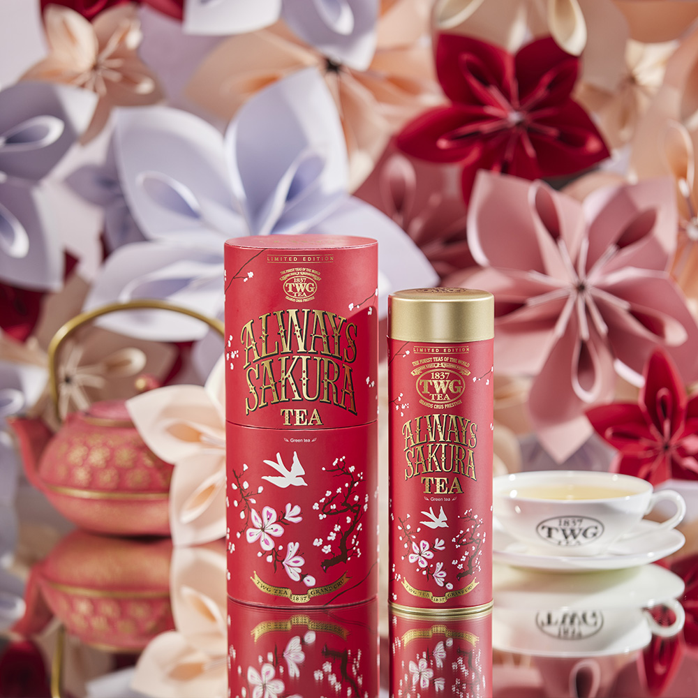 【TWG Tea】頂級訂製茗茶 永恆之櫻茗茶 100g/罐(Always Sakura Tea;綠茶) | LINE 禮物