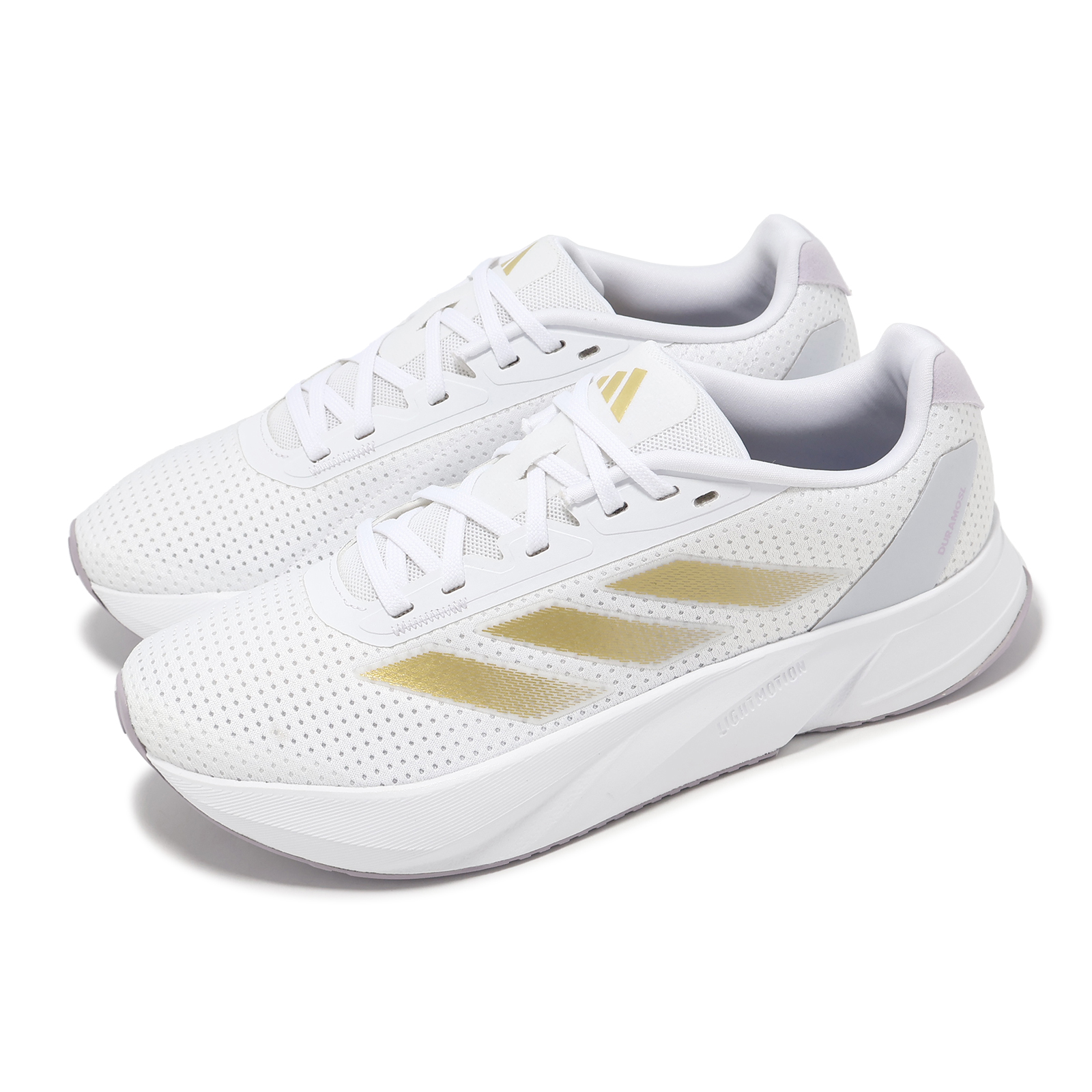 [ACS] adidas 慢跑鞋 Duramo SL W 女鞋 白 金 緩衝 回彈 輕量 運動鞋 愛迪達 IF7883 | LINE 禮物