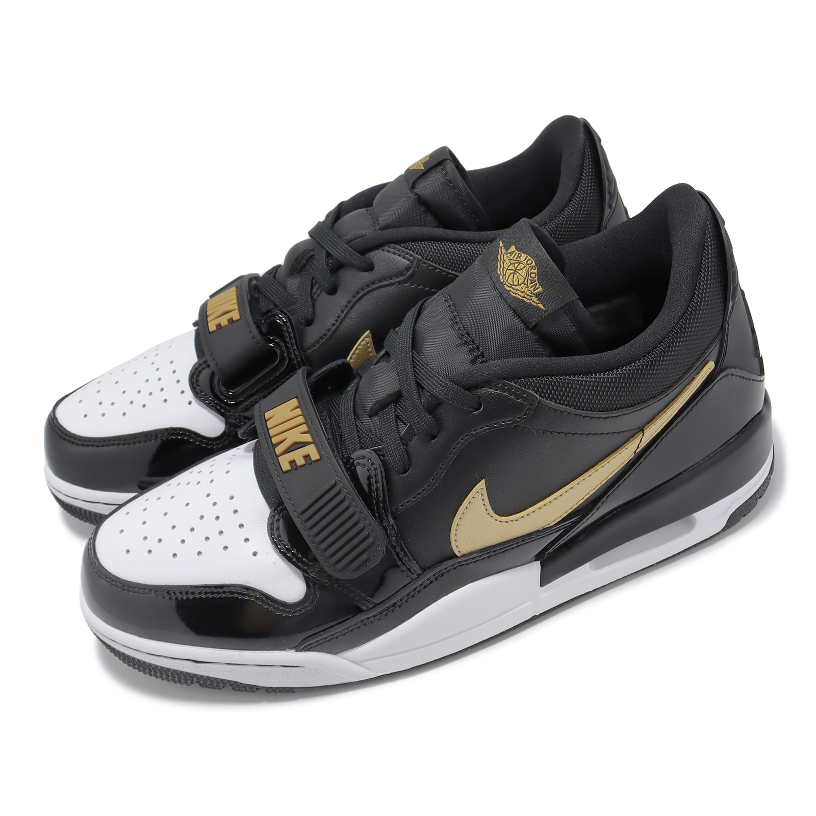 [ACS] Nike Air Jordan Legacy 312 Low 男鞋 黑 金 亮皮 休閒鞋 喬丹 CD7069-071 | LINE 禮物