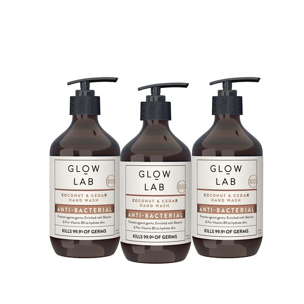 2+1心意加倍纽西蘭GLOW LAB洗手乳300ml-椰子&雪松(國際航空版)三入 | LINE 禮物