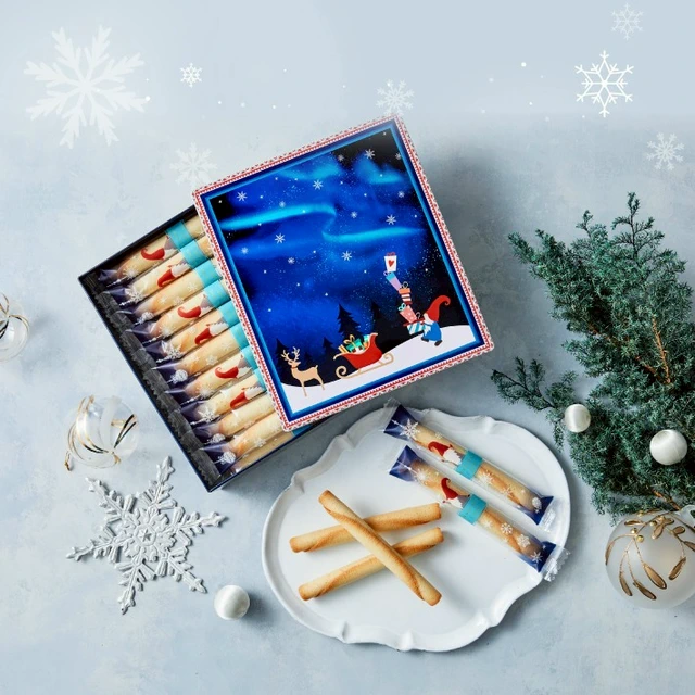 【YOKU MOKU】聖誕限定-原味雪茄蛋捲20入 | LINE 禮物