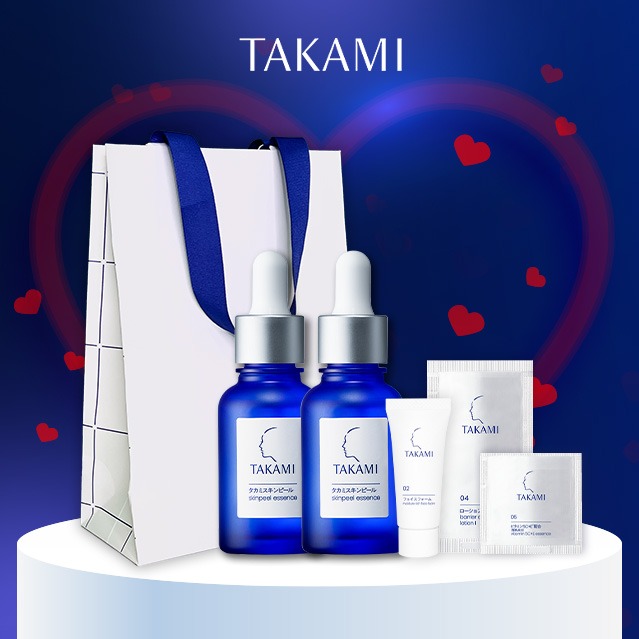 謝謝你的陪伴♥️【TAKAMI】小藍瓶2入細嫩亮顏組 ｜情人節禮物 | LINE 禮物