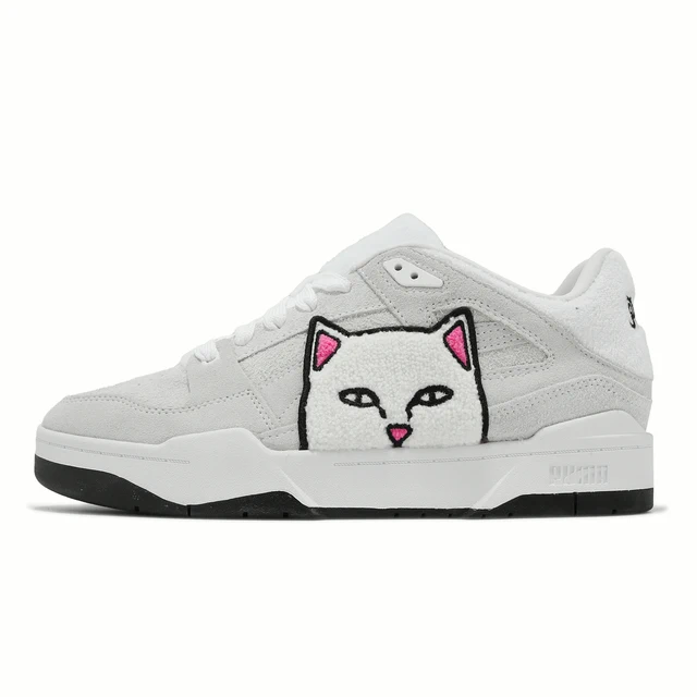 [ACS] Puma X Ripndip 休閒鞋 Slipstream 男鞋 女鞋 白 黑 中指貓 聯名 皮革 情侶鞋 39353801 ...