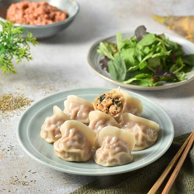 全台 寬心園 植物肉手藝餃(香草之歌/8粒入) 喜客券 | LINE 禮物