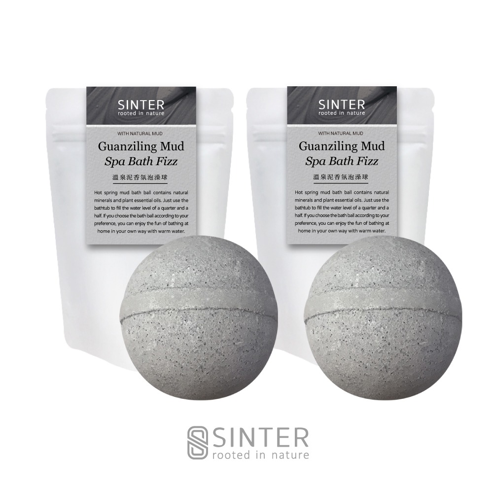 【SINTER 顏璽】溫泉泥香氛泡澡球2入組 (150g x2pcs) | LINE 禮物