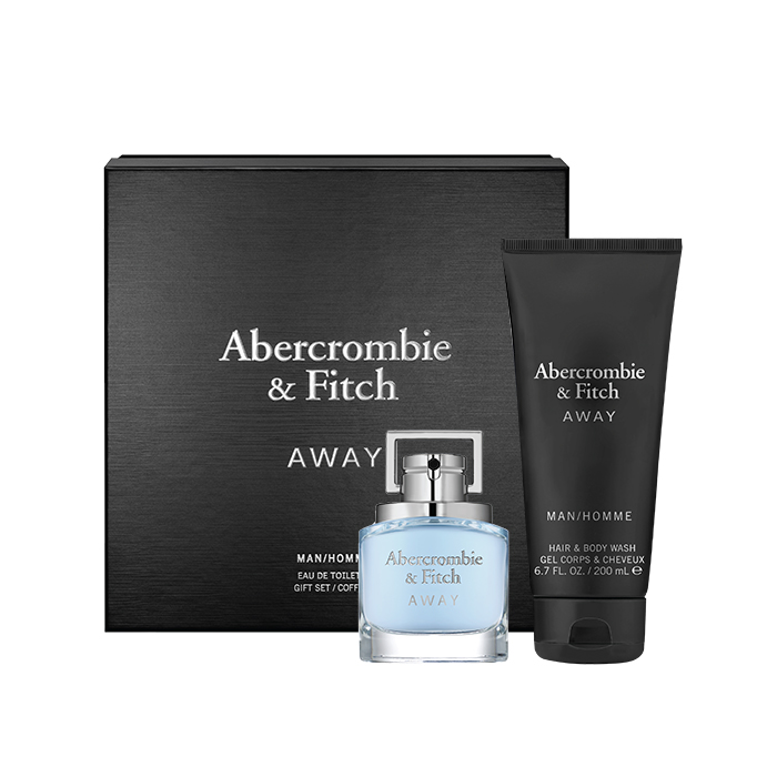 【ABERCROMBIE & FITCH】境男性淡香水假期禮盒-淡香水50ml+髮浴乳200ml(附紙袋) | LINE 禮物