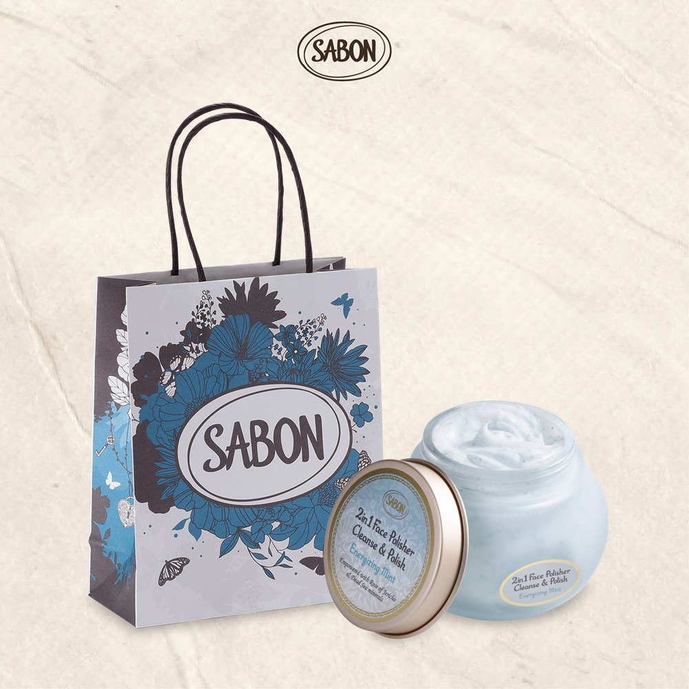 【SABON】二合一臉部純淨磨砂膏200ml - 薄荷 | LINE 禮物