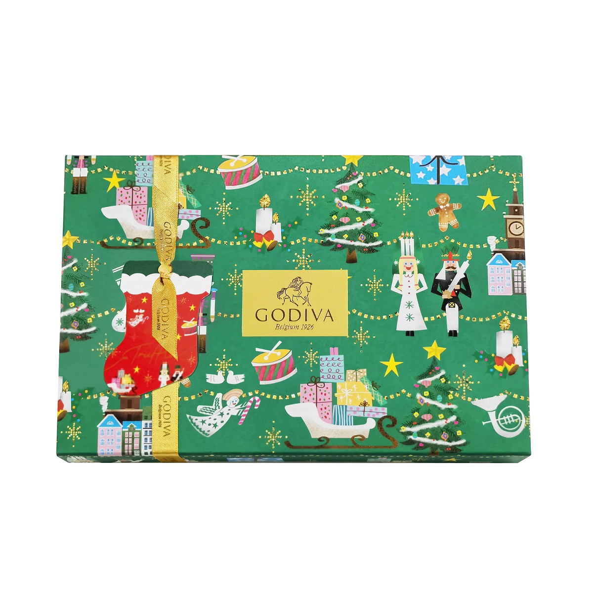 【GODIVA】 聖誕松露造型巧克力禮盒15顆裝 | LINE 禮物