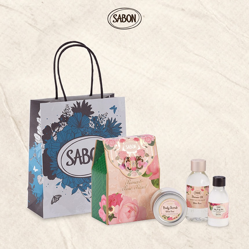 停用【SABON】白玫瑰 明星三部曲禮盒 [沐浴油100ml+身體磨砂膏60g+絲綢身體乳50ml] [限量系列] | LINE 禮物