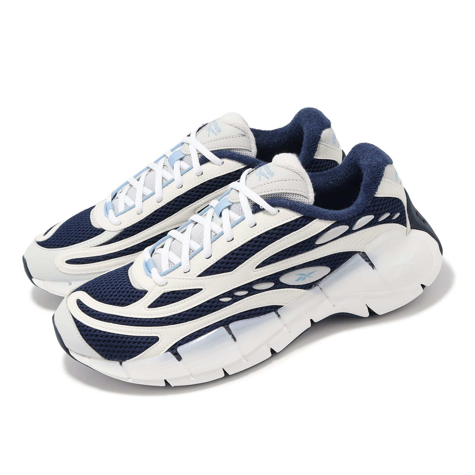 [ACS] Reebok x Danielle Guizio 慢跑鞋 Zig Kinetica 2 5 男鞋 白藍 聯名 拼接 ...
