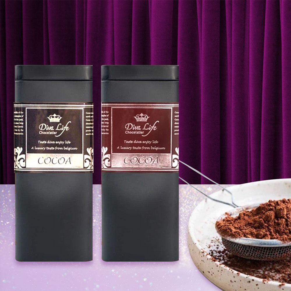 皇家可可粉【Diva Life】比利時可可粉 無糖210g/有糖280g | LINE 禮物