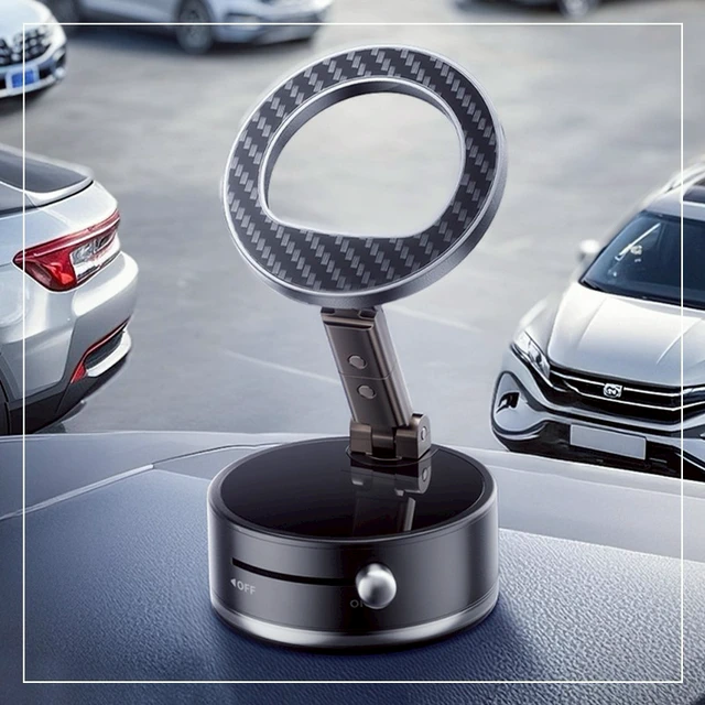 【ibits】A7 真空吸附磁吸車架 720度旋轉 伸縮折疊 鋅合金耐高溫 N52強磁 不挑車型 | LINE 禮物