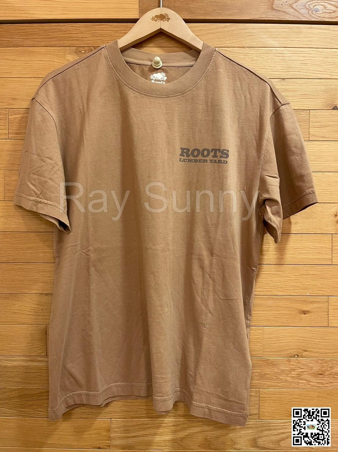 [RS代購 Roots全新正品優惠]Roots男女共款-喚起自然之心系列 自然元素有機棉短袖T恤 滿額贈購物袋 | LINE購物商城