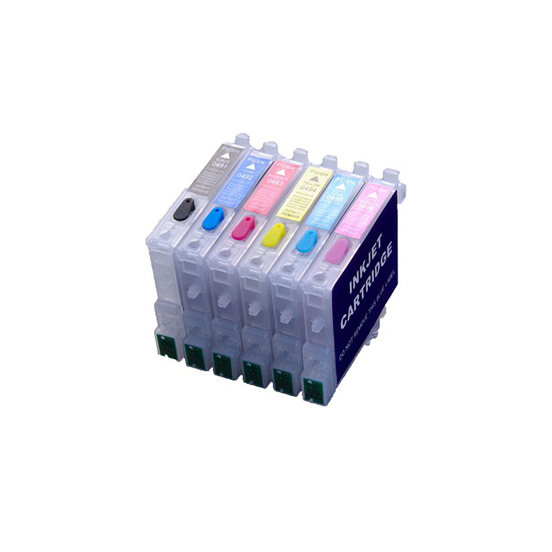 【鑫德科技】EPSON T0491-T0496 無線 填充 墨水匣 小供墨 連續 適用R210 R230 | LINE 禮物