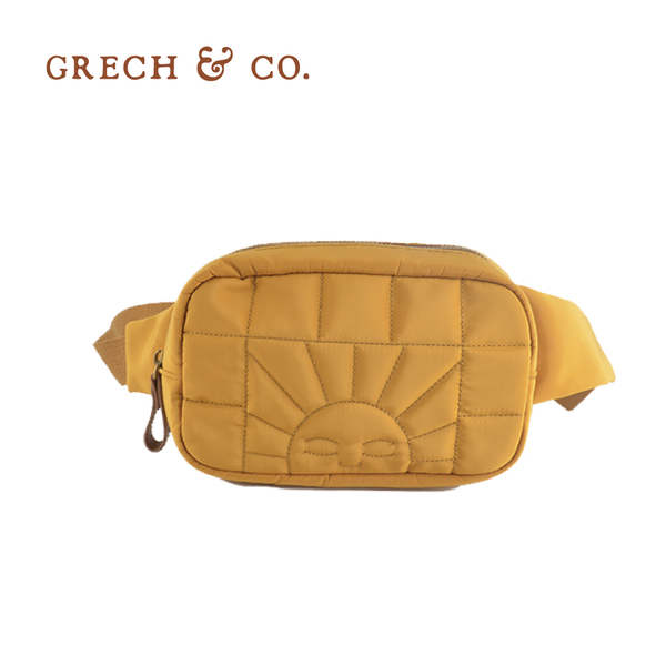 Grech&Co. 腰包 小麥棕 (兒童時尚腰包/舒適輕量/永續發展 環保材質/兒童禮物) | LINE 禮物