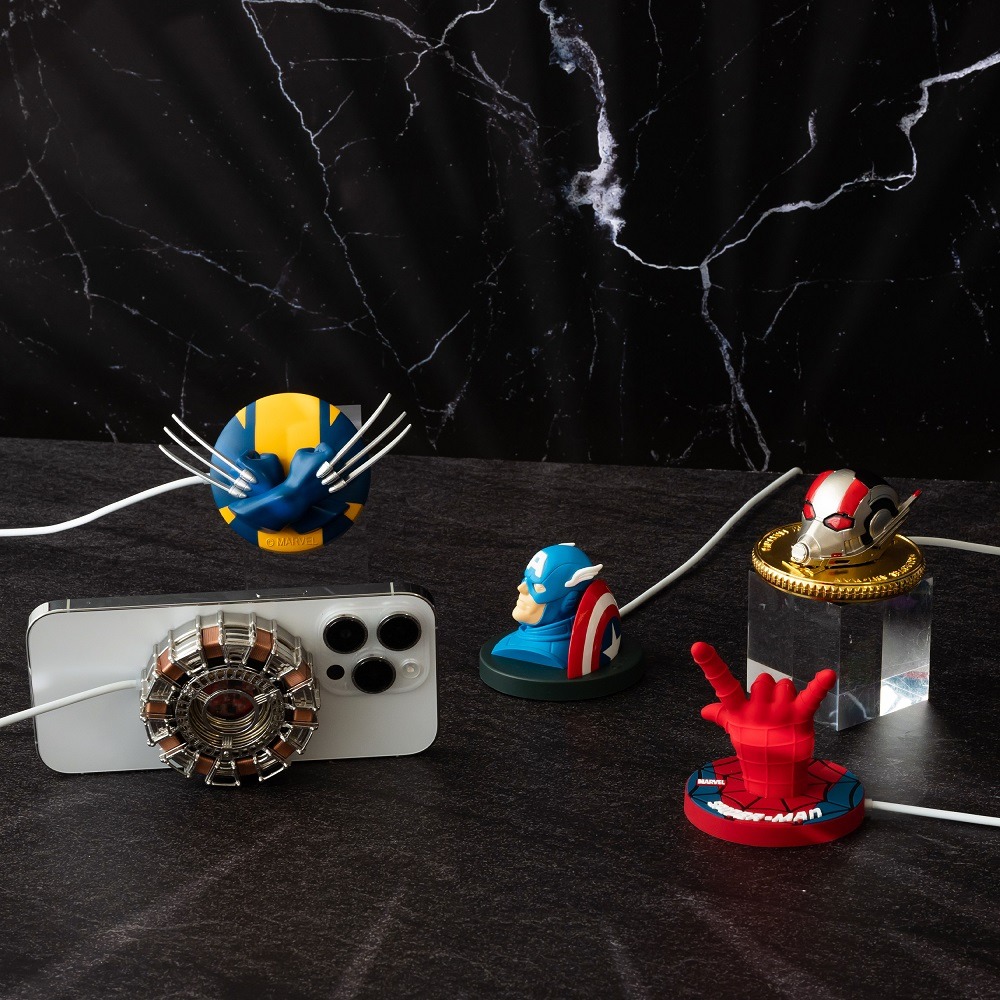 +29元多一件【infoThink】漫威英雄系列造型磁吸充電盤-四款任選 magsafe | LINE 禮物