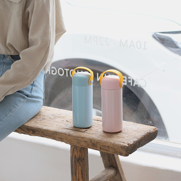 AKS｜莫蘭迪提手保溫瓶L(450ml) | LINE 禮物