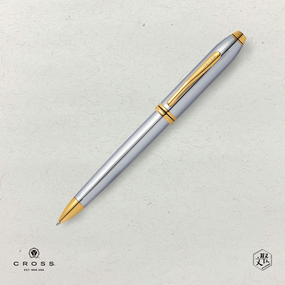 【CROSS】 濤聲金鉻原子筆 免費刻字 (原廠正貨) | LINE 禮物