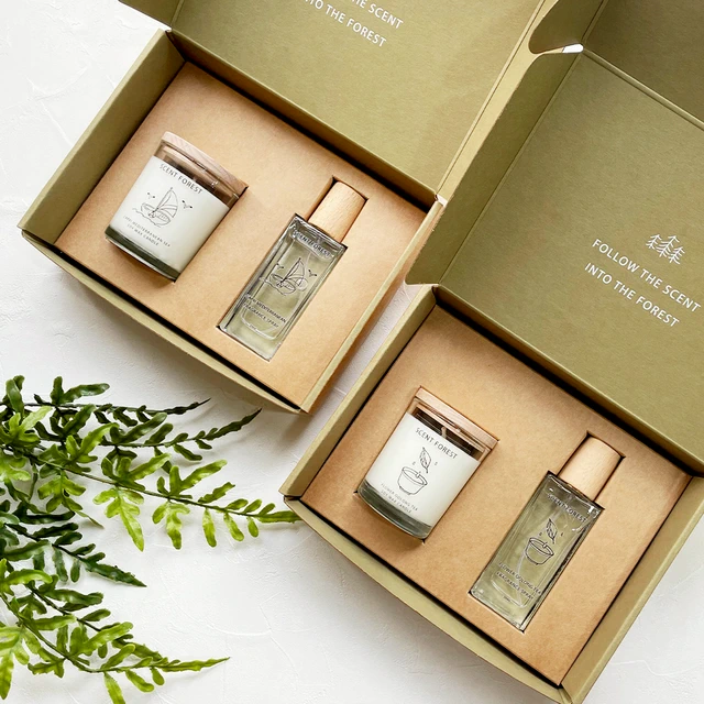 【一起1717香噴噴】LINE禮物獨家 - 香氛噴霧30mlX2＋同款氣味大豆蠟燭80gX2 與你分享好香氣 【香氛森林】 | LINE 禮物