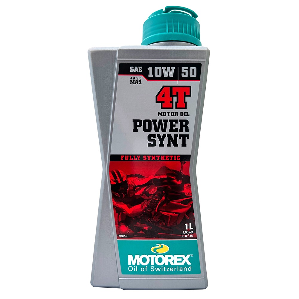 MOTOREX POWER SYNT 4T 10W50 全合成機車機油 摩托車機油 四行程機油 全合成機油 | LINE官方帳號開店幫手