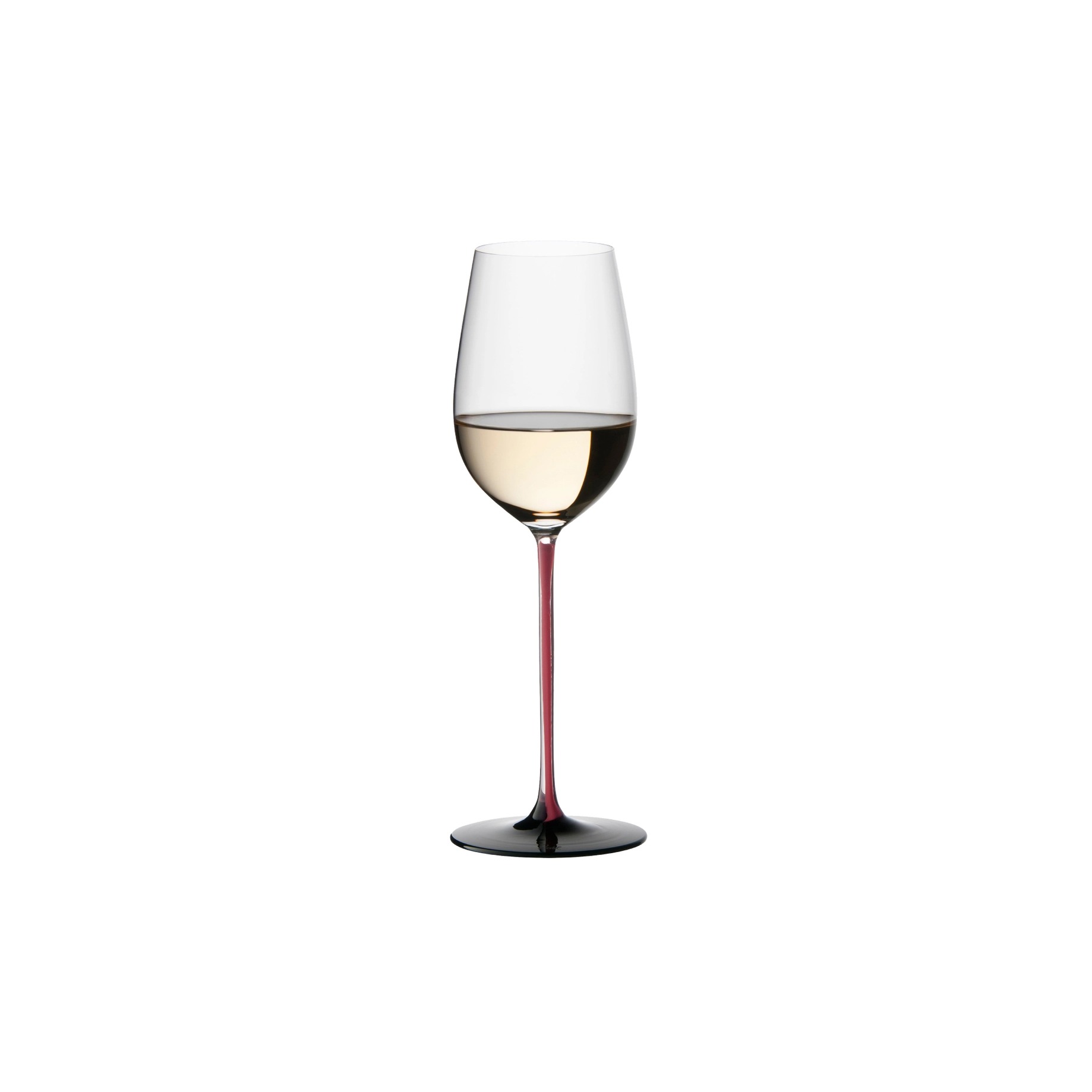 【Riedel】【I人必備生日禮】Sommeliers Black Series Riesling 麗絲玲手工白酒杯-紅梗黑底-1入 手工杯 ...