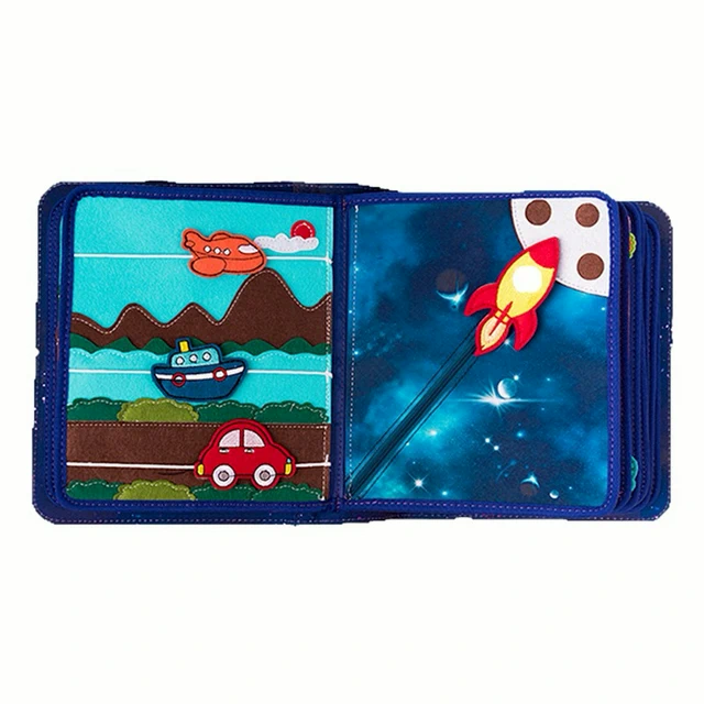 親子共讀暖心小故事💞【My First Book】蒙特梭利啟蒙布書-第三冊 (星空宇宙探索篇) (SHOPPING99) | LINE 禮物