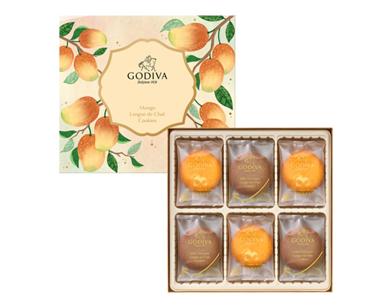 【GODIVA】 夏季限定法式巧克力餅乾禮盒18片裝 | LINE 禮物