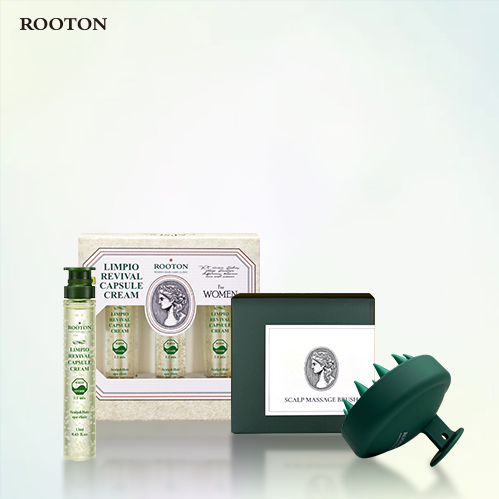 🚚快速出貨【ROOTON】感謝有你！奇蹟復甦精萃綠瓶13ml x6ea+頭皮按摩梳(閨密閨蜜友誼友情心意禮物) | LINE 禮物