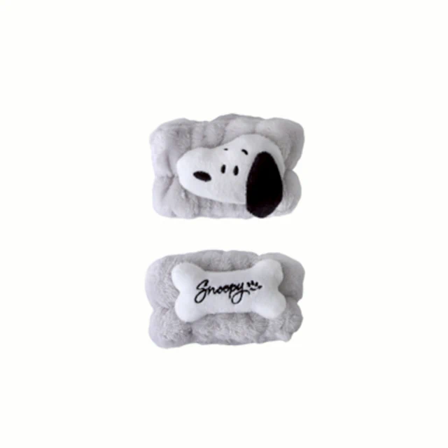 【Norns】Peanuts史努比絨毛造型洗臉腕帶 norns Original Design Snoopy Olaf 歐拉夫 吸水手腕帶(每 ...