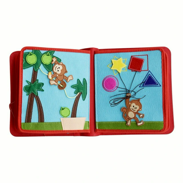 讓寶貝在遊戲中學習🤱【My First Book】蒙特梭利啟蒙布書-第四冊 (馬戲團篇) 🎪 (SHOPPING99) | LINE 禮物