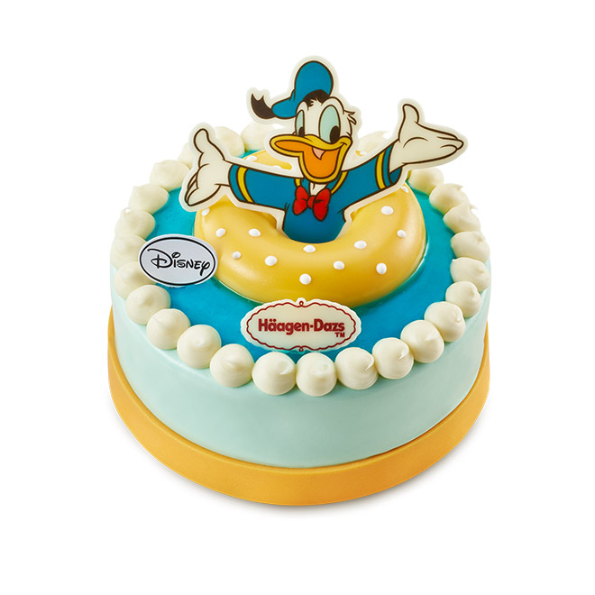 【Häagen-Dazs哈根達斯】(5吋)COOL夏唐老鴨冰淇淋蛋糕即享券 | LINE 禮物