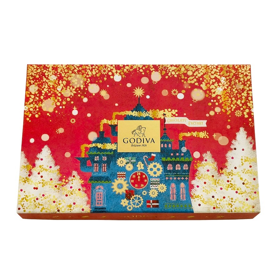 【GODIVA】聖誕巧克力禮盒15顆裝 (限定款) | LINE 禮物