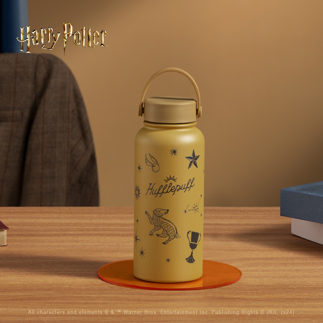 【Oolab良杯製所】 ️新品｜哈利波特系列 品味生活保溫瓶950ml【赫夫帕夫款】 | LINE 禮物