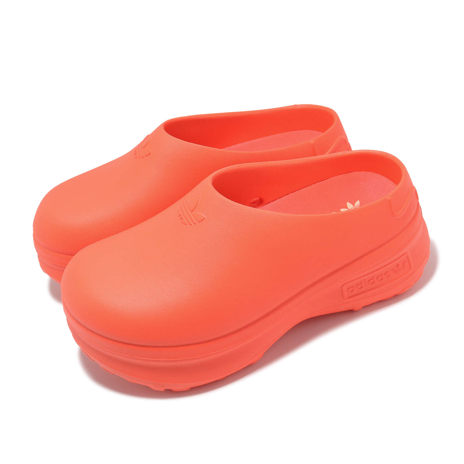 [ACS] adidas 懶人鞋 Adifom Stan Mule W 女鞋 橘 厚底增高 穆勒鞋 涼拖鞋 休閒 愛迪達 IE0482 ...