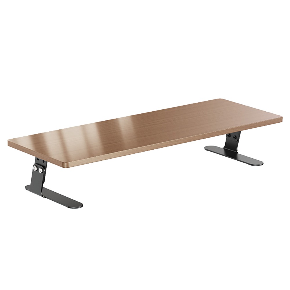 【ibits】BON D01 實木電腦螢幕增高架 墊高底座 桌上型 桌面 辦公桌 收納 置物架 顯示器支架 可調節高度 | LINE 禮物