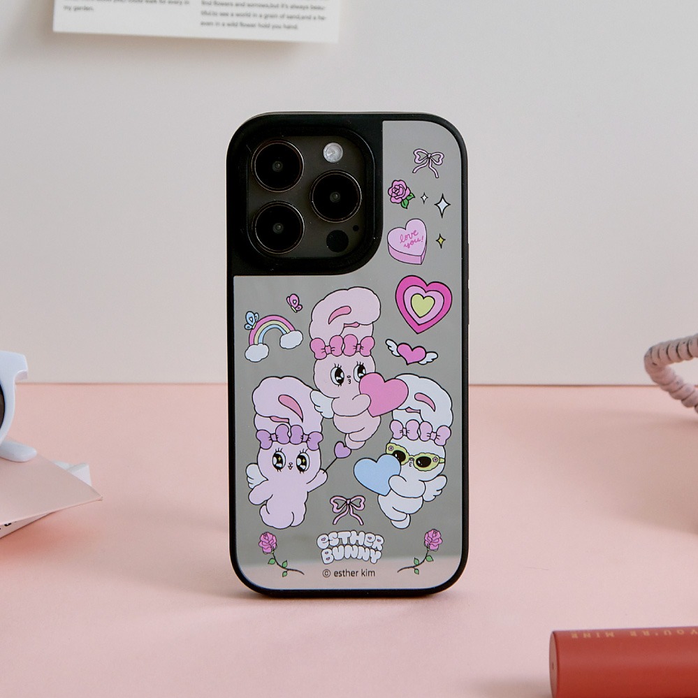 【TOYSELECT】艾絲樂小兔｜守護之愛：鏡面防摔MagSafe iPhone手機殼 | LINE 禮物
