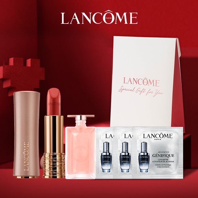 520限定美唇組💝【蘭蔻】絕對完美柔霧唇膏#299+4件禮_Lancome | LINE 禮物