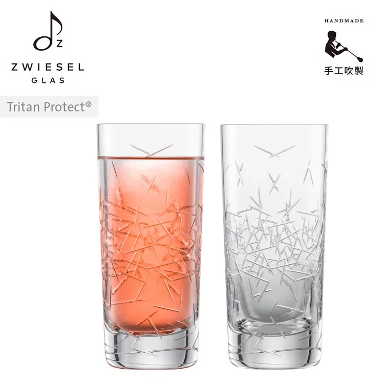 【德國水晶杯ZWIESEL GLAS】Hommage系列 Glace 手工萬用長飲杯 474ml (2入組) | LINE 禮物