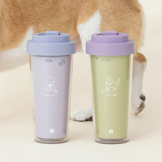 [活動限定優惠賣場]【Oolab良杯製所】750ml Ecozen 透明雙層隨行杯獨處/陪伴系列🚚快速出貨 | LINE 禮物