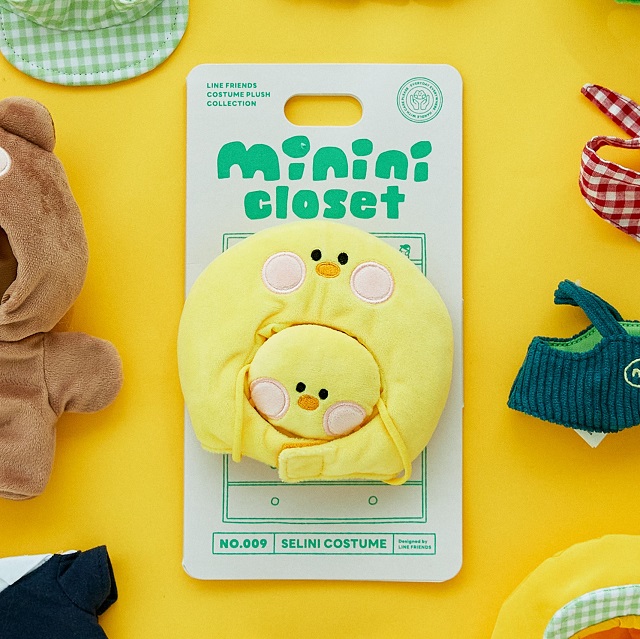 【LINE FRIENDS】minini系列 selini套裝_09 | LINE 禮物