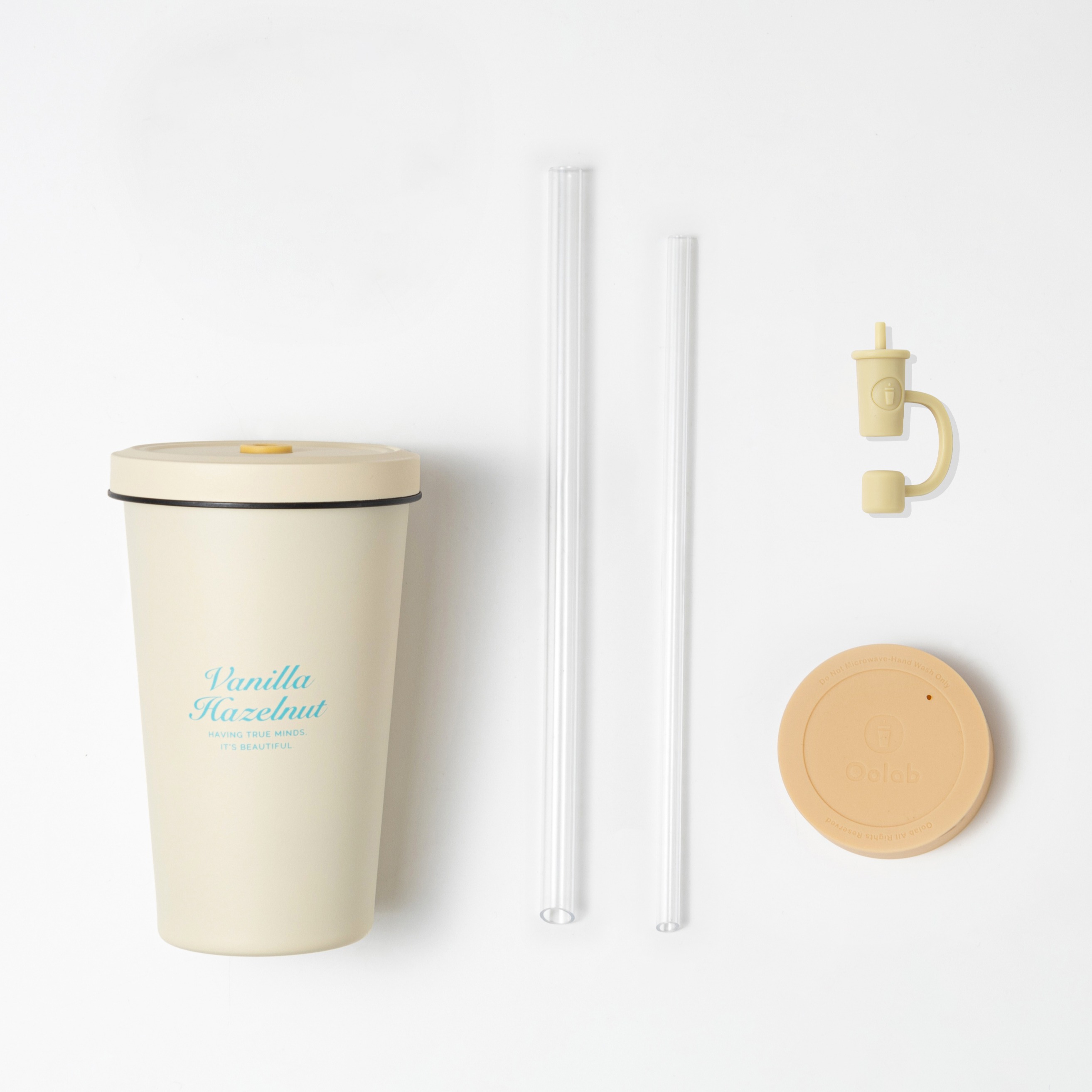 [限時快閃組合]【Oolab良杯製所】【敬友誼】冰淇淋系列550ml 甜心撞色輕量提袋組 | LINE 禮物