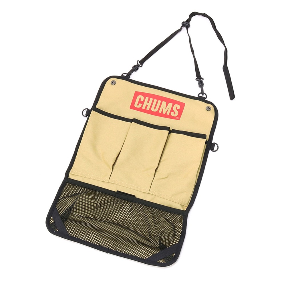 CHUMS Logo Wall Pocket廚房工具收納袋 米色_CH603306B001 | LINE 禮物