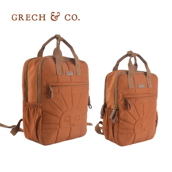 Grech&Co. 背包 暖咖啡(S/M)(兒童後背包/親子背包) | LINE 禮物
