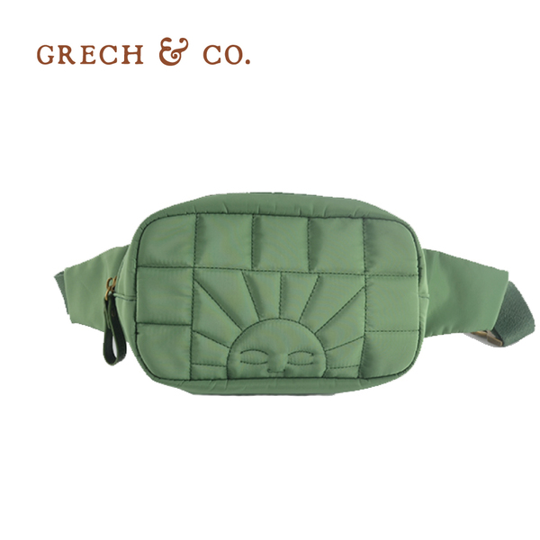Grech&Co. 腰包 草原綠 (兒童時尚腰包/舒適輕量/永續發展 環保材質/兒童禮物) | LINE 禮物