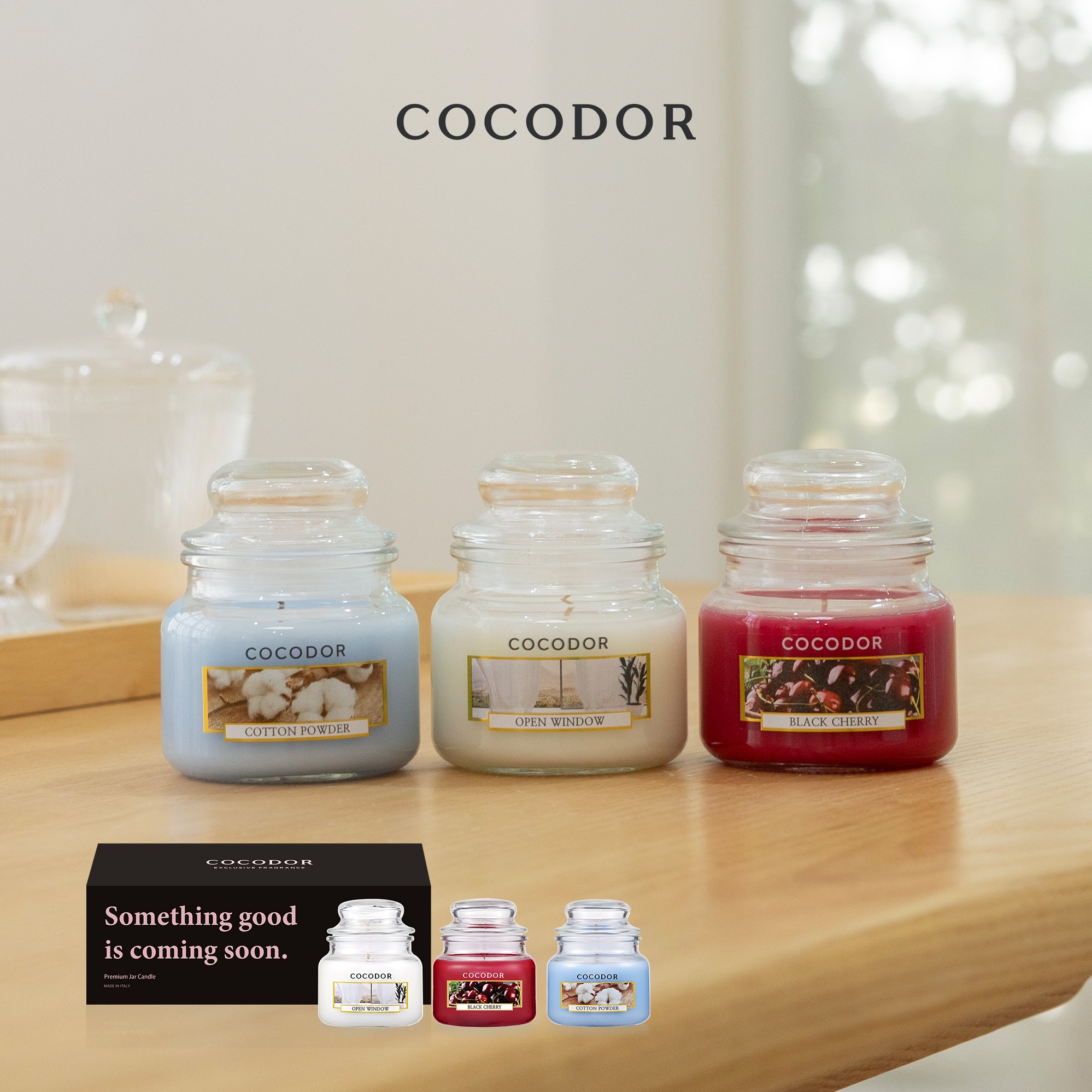 [活動限定優惠賣場]【COCODOR】純淨香氛蠟燭禮盒(95g/3入組) (隱藏賣場) | LINE 禮物